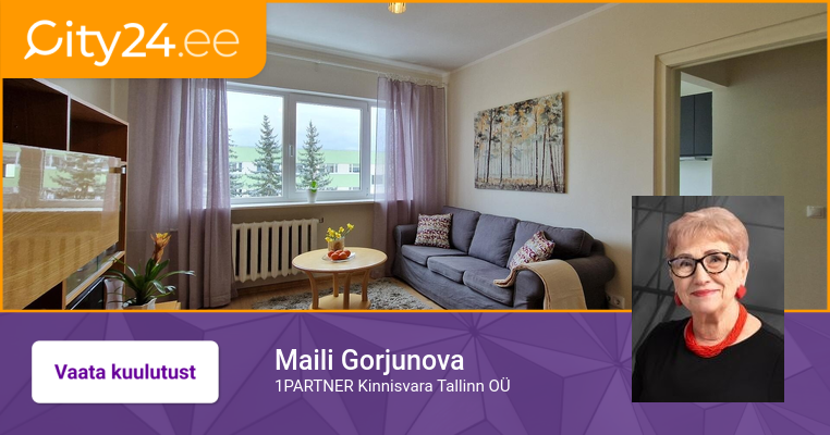 Apartment for rent - Tartu linn, Annelinn, Kaunase pst 10a - 33.81 m² ...