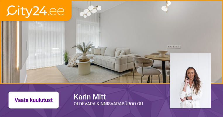 Korteri müük - Elva linn, Observatooriumi tn 5 - 37 m², 2 tuba, 89 990 ...